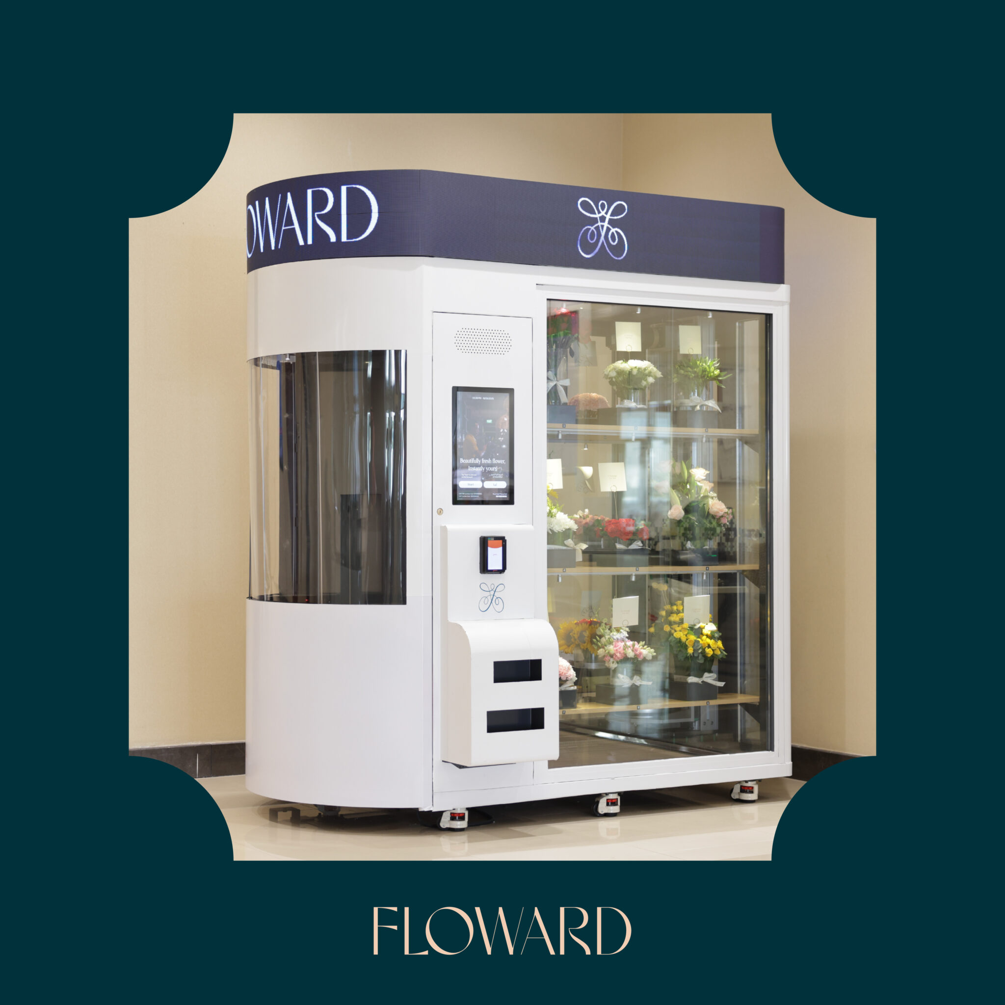 Floward Unveils MENA’s First Robotic Flower Vending Machine, Bridging E-Commerce with Offline ...
